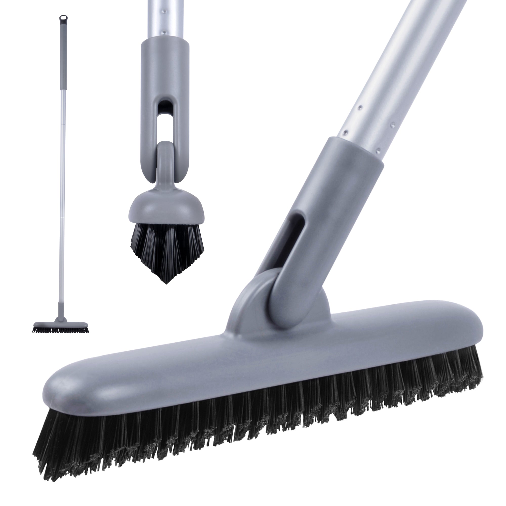 DSV Standard Grout Scrubber with Long Handle, 50 Inches Tile Grout Cle